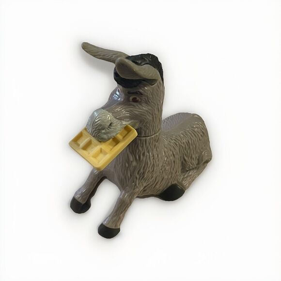 McDonald's | Toys | Donkey Eating A Waffle Figure 20 Mcdonalds Happy ...